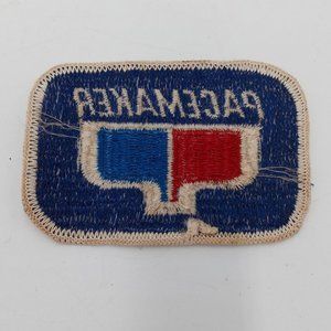 Accessories | Pacemaker Vintage Patch Red Blue White Retro Pace Maker ...